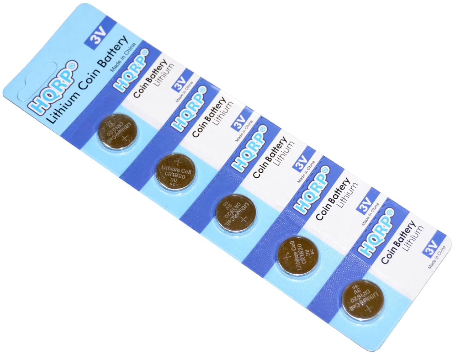 HQRP 5-Pack Lithium Battery Compatible with Casio Waveceptor WV50H-8AV / WV-57H / WV57HA1AV