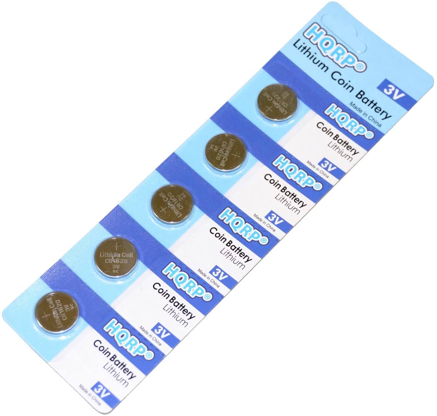 HQRP 5-Pack Lithium Battery Compatible with Casio Waveceptor WV50H-8AV / WV-57H / WV57HA1AV