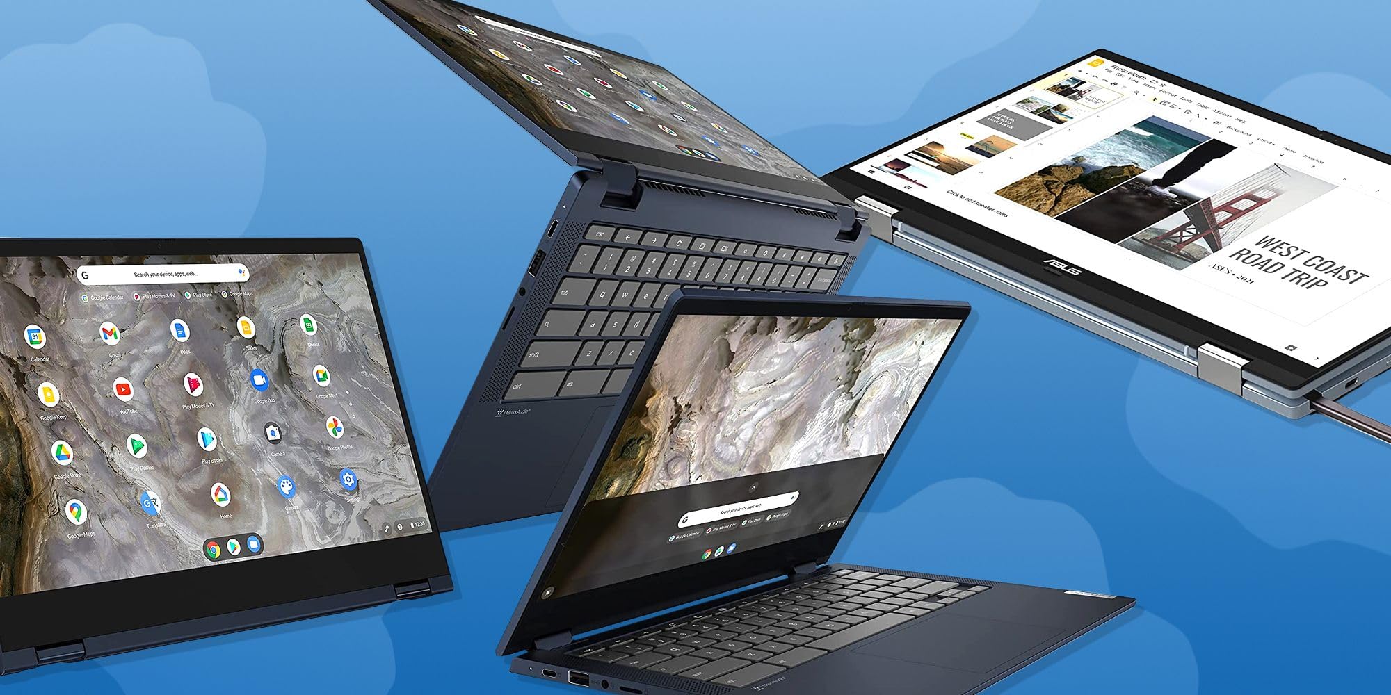 Lenovo Chromebook Flex 3 15.6" FHD Touch-Screen - Pentium Silver N6000 with 8GB Memory - 64GB eMMC - Abyss Blue - Chrome OS/OLY