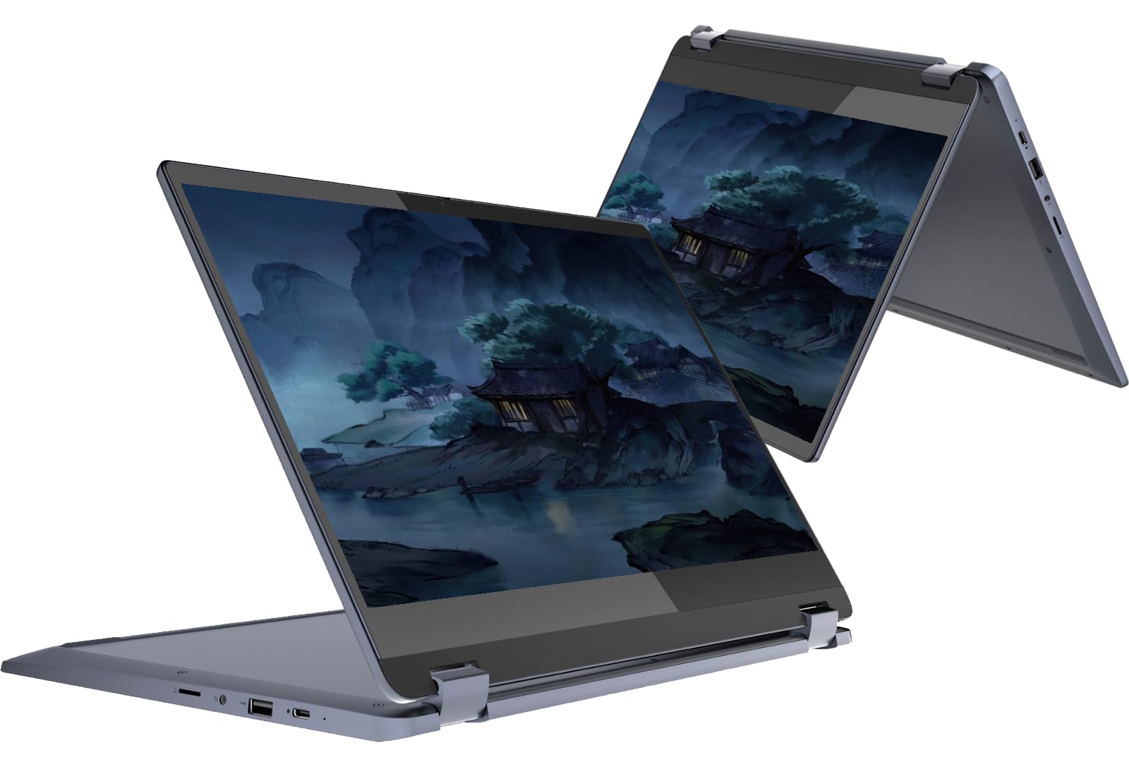 Lenovo Chromebook Flex 3 15.6" FHD Touch-Screen - Pentium Silver N6000 with 8GB Memory - 64GB eMMC - Abyss Blue - Chrome OS/OLY