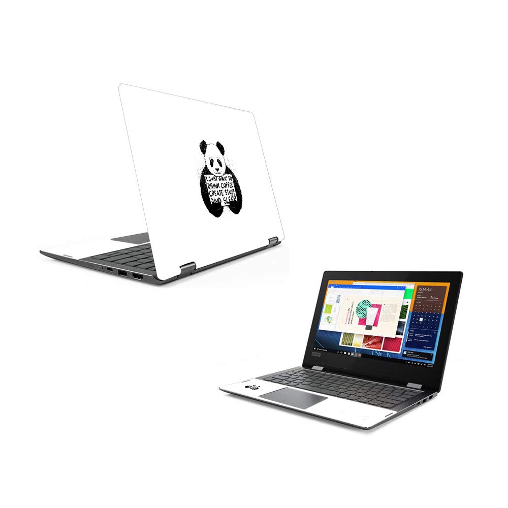 MightySkins Skin Compatible with Lenovo Flex 6 11" (2018) - I Just Want to | Protective, Durable, and Unique Vinyl Decal wrap Cover | Easy to Apply, Remove, and Change Styles | Made in The USA