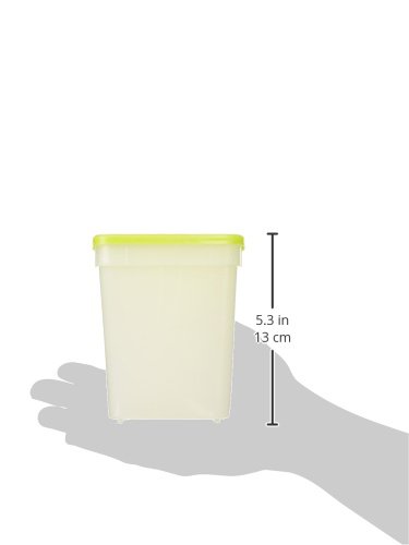 Arrow Home Products 00044 1-Quart Freezer Containers, 3-Pack, White/green