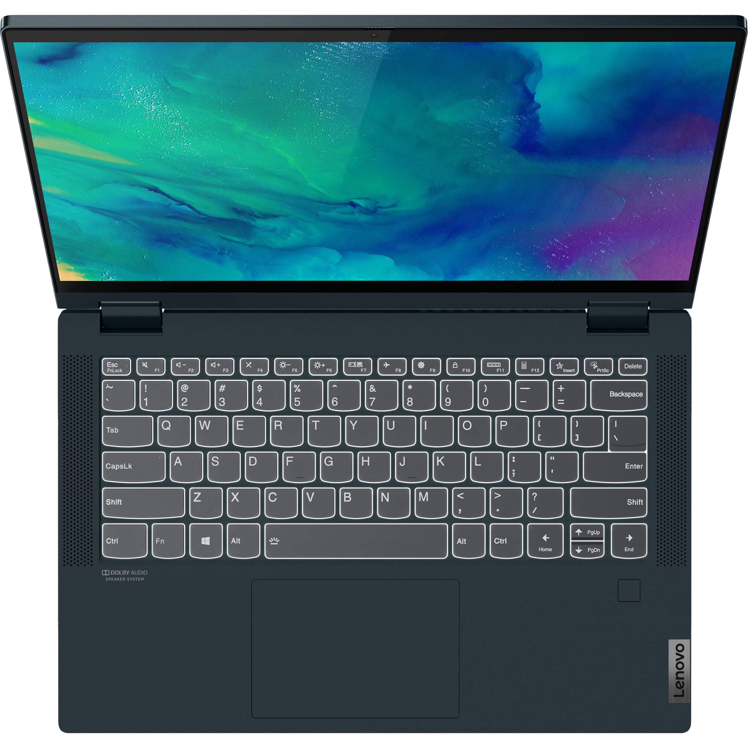 Lenovo IdeaPad Flex 5 14" FHD Touchscreen 2-in-1 Laptop, Octa-Core AMD Ryzen 7 5700U (Beat i7-1165G7), 16GB DDR4 RAM, 512GB PCIe SSD, WiFi 6, Bluetooth 5, Abyss Blue, Windows 11, BROAG Extension Cable