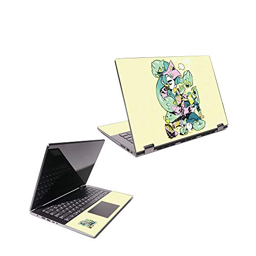 MightySkins Skin Compatible with Lenovo Flex 6 14" (2018) - Ghosted | Protective, Durable, and Unique Vinyl Decal wrap Cover | Easy to Apply, Remove, and Change Styles | Made in The USA