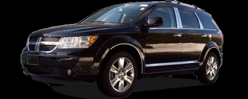 QAA Part LP49945 is a 1 Piece Stainless Steel License Plate Bezel That is Compatible with The Dodge Journey 2009-2020