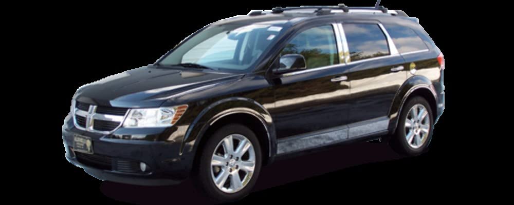 QAA Part LP49945 is a 1 Piece Stainless Steel License Plate Bezel That is Compatible with The Dodge Journey 2009-2020