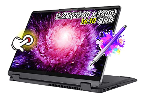 Lenovo Flex 5 14" 2-in-1 16:10 Touchscreen QHD 2.2K(2240 x 1400) Laptop, 8-Core AMD Ryzen7 5700U, Wi-Fi 6, Backlit KB, USB Type-C, Windows 11, w/Stylus (16GB RAM | 1TB PCIe SSD)