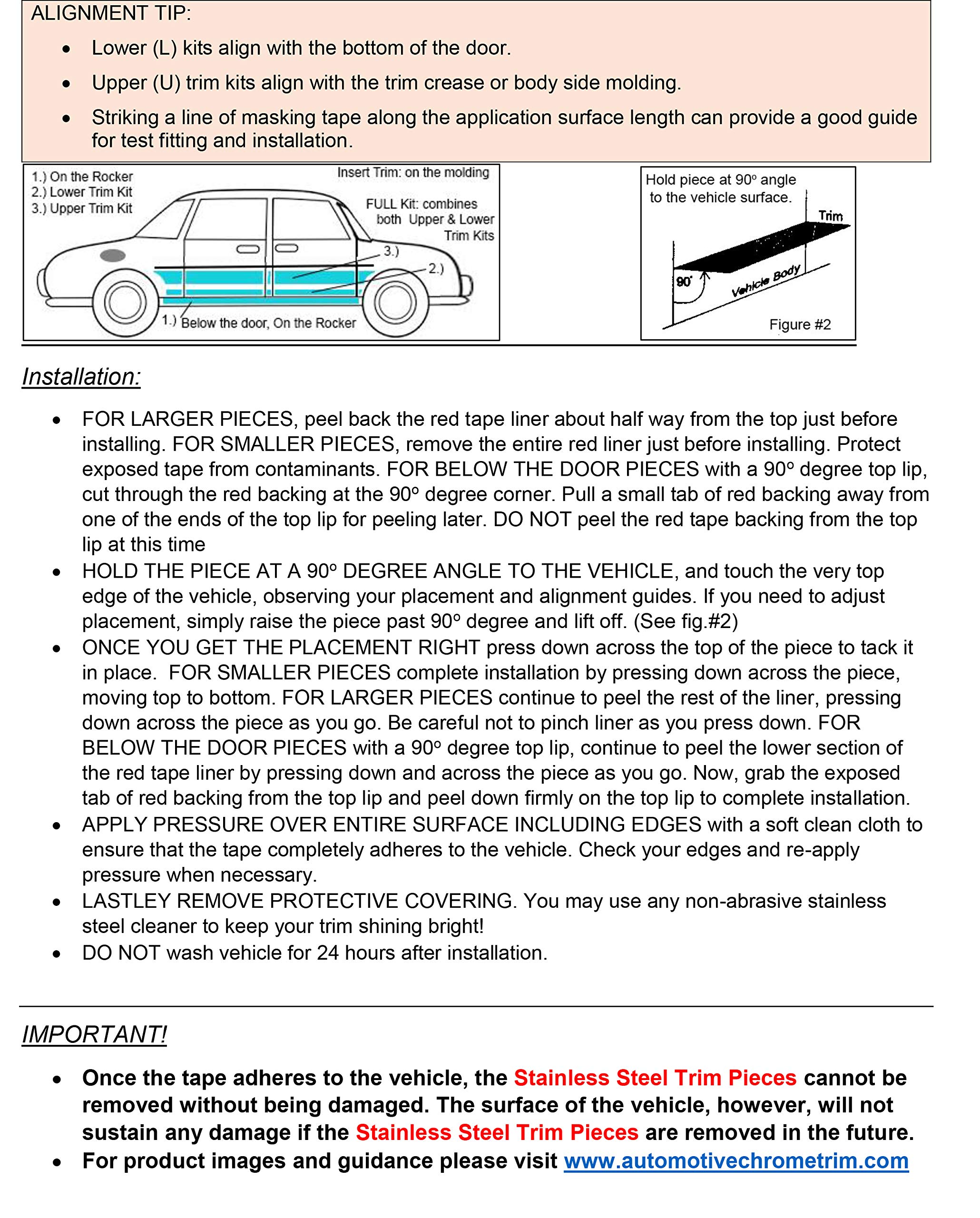 QAA Part LP49945 is a 1 Piece Stainless Steel License Plate Bezel That is Compatible with The Dodge Journey 2009-2020