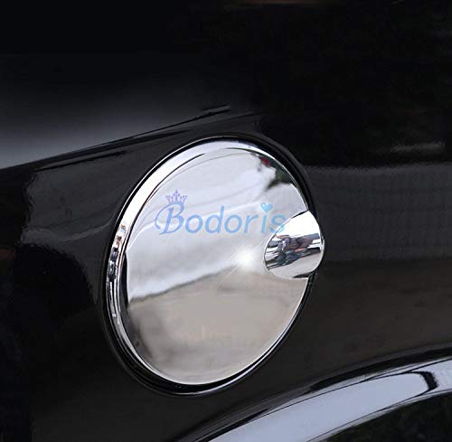 for Dodge Journey JUCV 2009-2018 Silver Color Fuel Tank Cover Gas Oil Box Cap Panel Chrome Car Styling Accessories