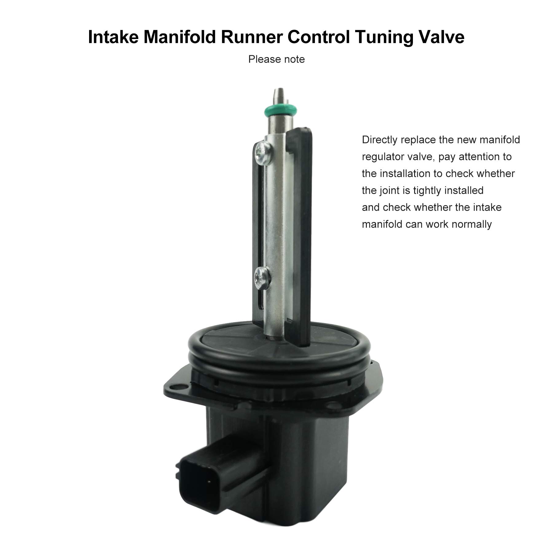 68020076AB, Intake Manifold Runner Control Tuning Valve for Chrysler Sebring Dodge Avenger Journey Charger V6 215 3.5L, V6 167 2.7L Engine, Intake Manifold Runner Actuator Tuning Valve Motor, 911-406
