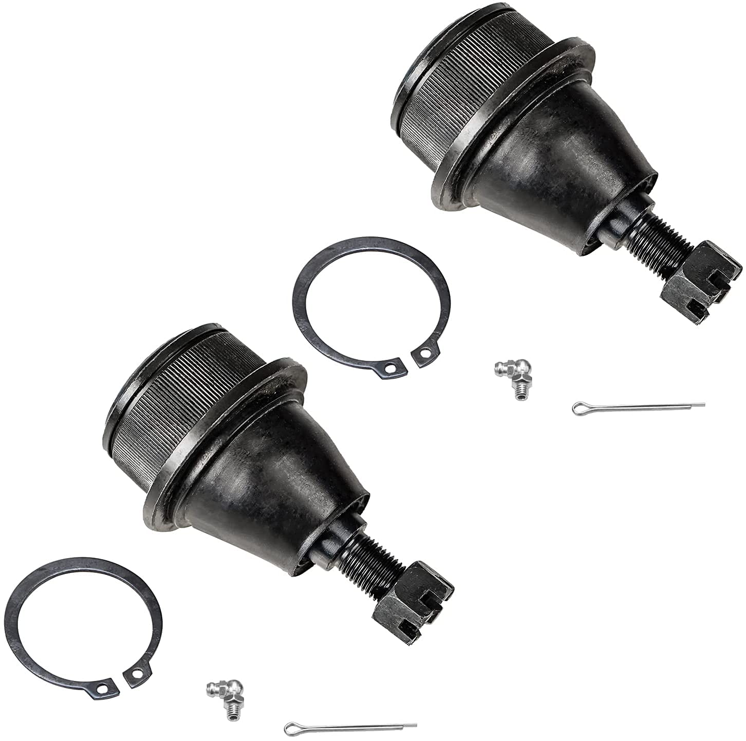 Detroit Axle - 6pc Front End Suspension Kit for 2009-2015 Dodge Journey 2010 2011 2012 2013 2014, 2 Lower Control Arms 2 Lower Ball Joints 2 Stabilizer Sway Bar End Links Replacement