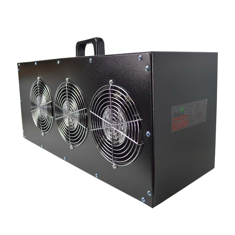 Oasis Machinery DC1700 Portable Air Cleaner 3 Fan Variable Speed