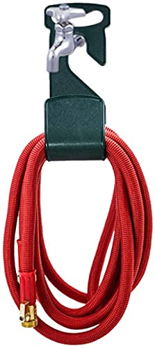 Riyyow Wall Mounted Hose Holder Household Car Wash Water Gun Hose Hose Hook Telescopic Hose Hook Garden Hose Storage Bracket (Color : Dark Green, Size : One Size)