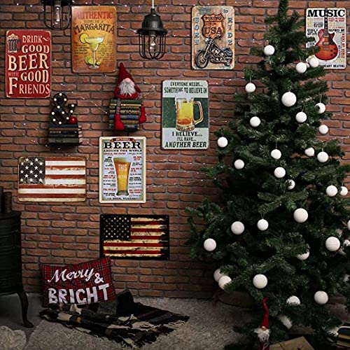 Teuoqi It's Not A Whore House, It's A Whore Home Metal Tin Sign Wall Art Home Decor Kitchen Poster Cafe Pub Plaque 8x12 Inch