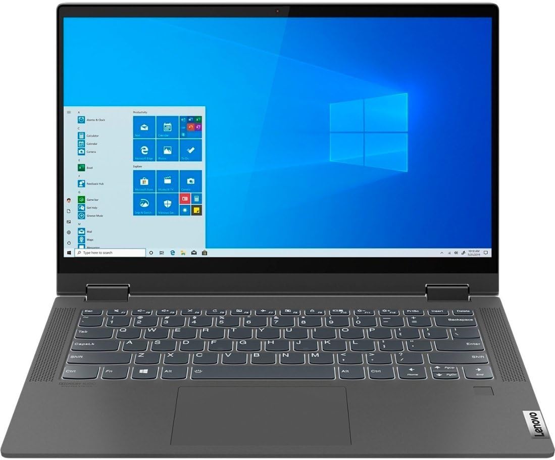 Lenovo IdeaPad Flex 5 2-in-1 Laptop,15.6" FHD (1920x1080) IPS,Touch,Intel Core i5 1135G7 4-core 2.4 GHz,8GB Memory, 256 GB SSD, Backlit KB, Fingerprint, Wi-Fi6, Win11, Graphite Gray, W/GaLiMu