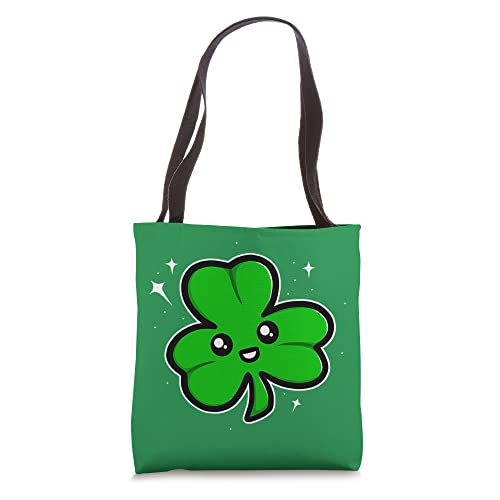 Tie Dye Shamrock Lucky Four-leaf Clover St. Patrick's Day Tote Bag
