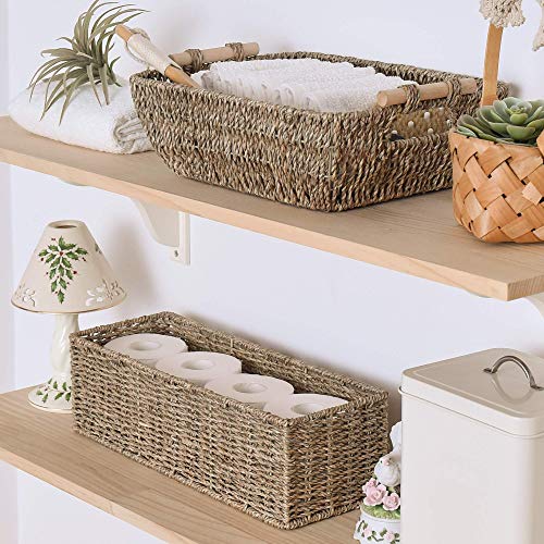StorageWorks Seagrass Storage Baskets