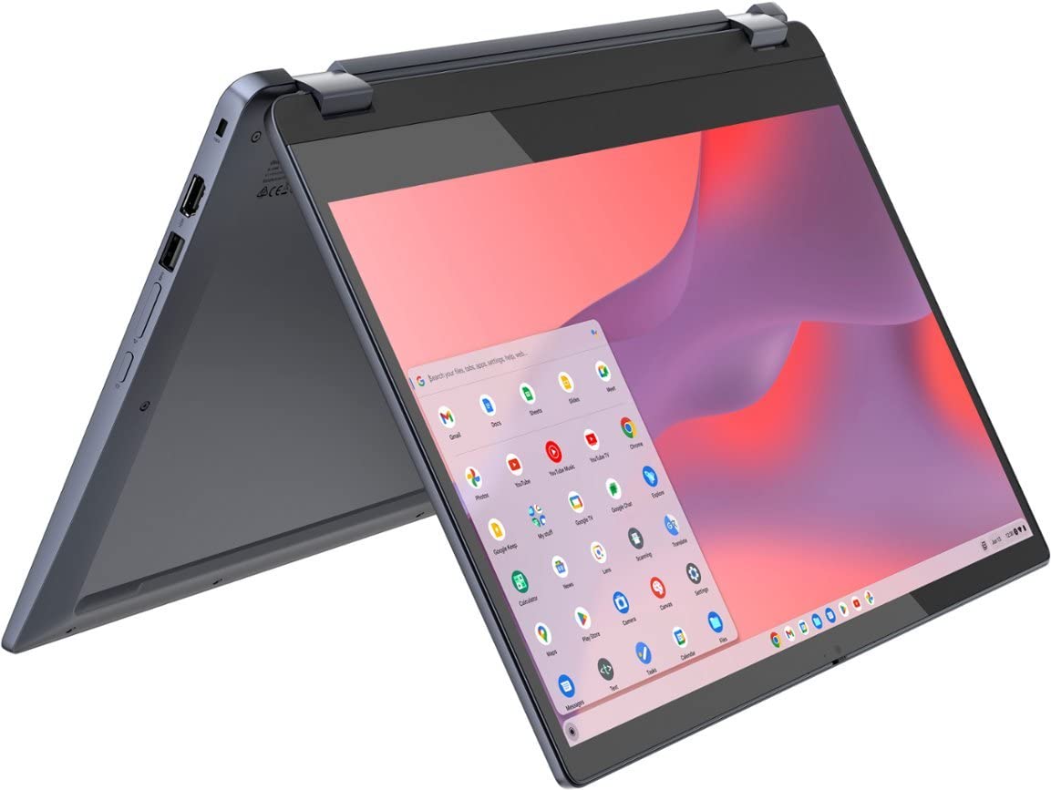 Lenovo Flex 3i 2-in-1 Chromebook, 15.6" FHD Touch-Screen Laptop. Intel Celeron N4500 Processor, 4GB RAM, 64GB eMMC+256GB Card, Intel UHD Graphics, Chrome OS, Abyss Blue, JVQ MP