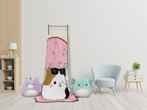 Franco Squishmallows Bedding Super Soft Plush Throw Blanket, 62 in x 90 in
