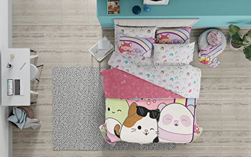 Franco Squishmallows Bedding Super Soft Plush Throw Blanket, 62 in x 90 in