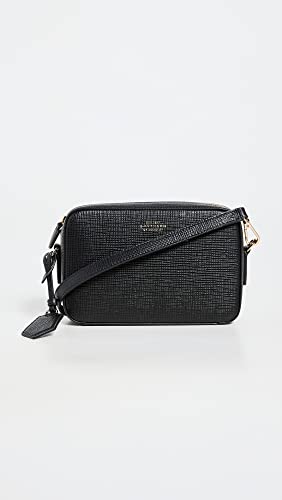Smythson Women's Camera Bag, Black, One Size