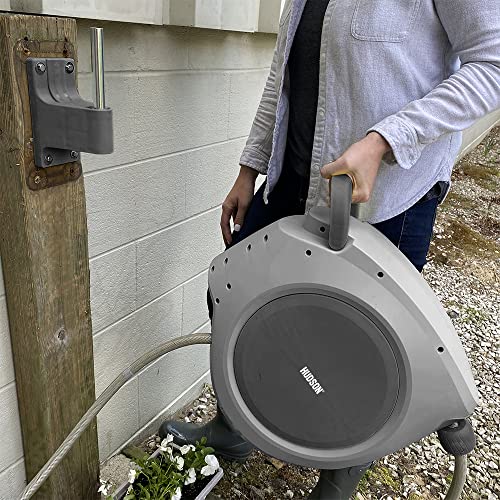 65ft Retractable Hose Reel Gray