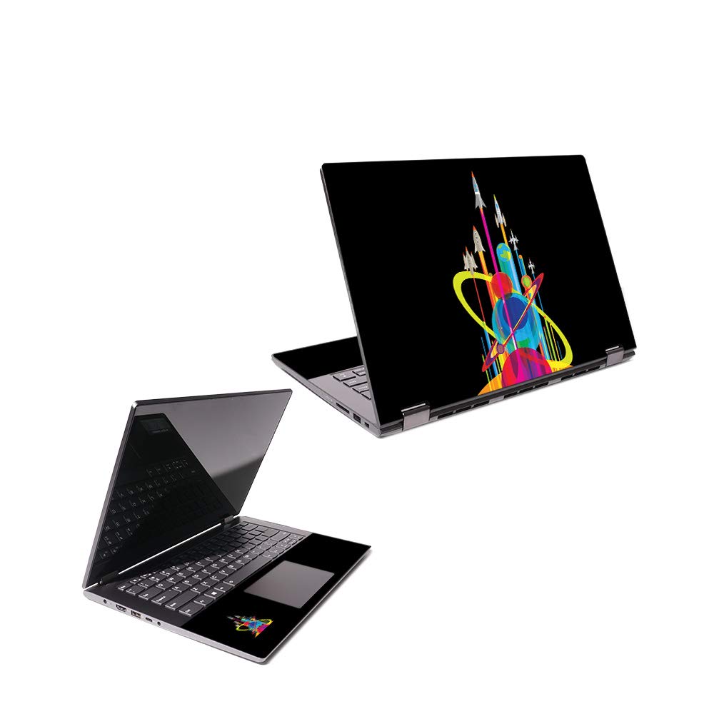 MightySkins Skin Compatible with Lenovo Flex 6 14" (2018) - Space Poster | Protective, Durable, and Unique Vinyl Decal wrap Cover | Easy to Apply, Remove, and Change Styles | Made in The USA