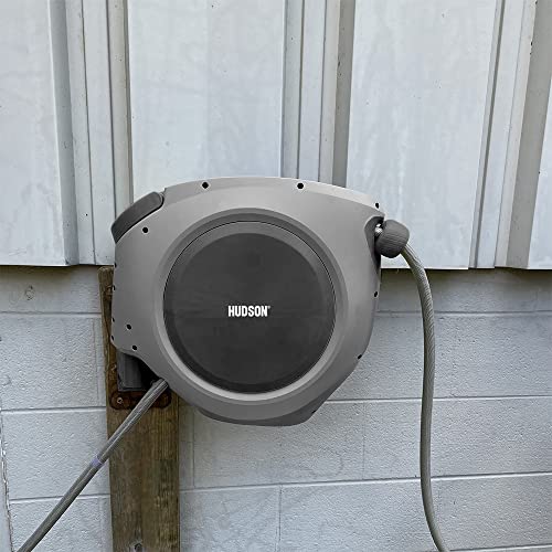 65ft Retractable Hose Reel Gray