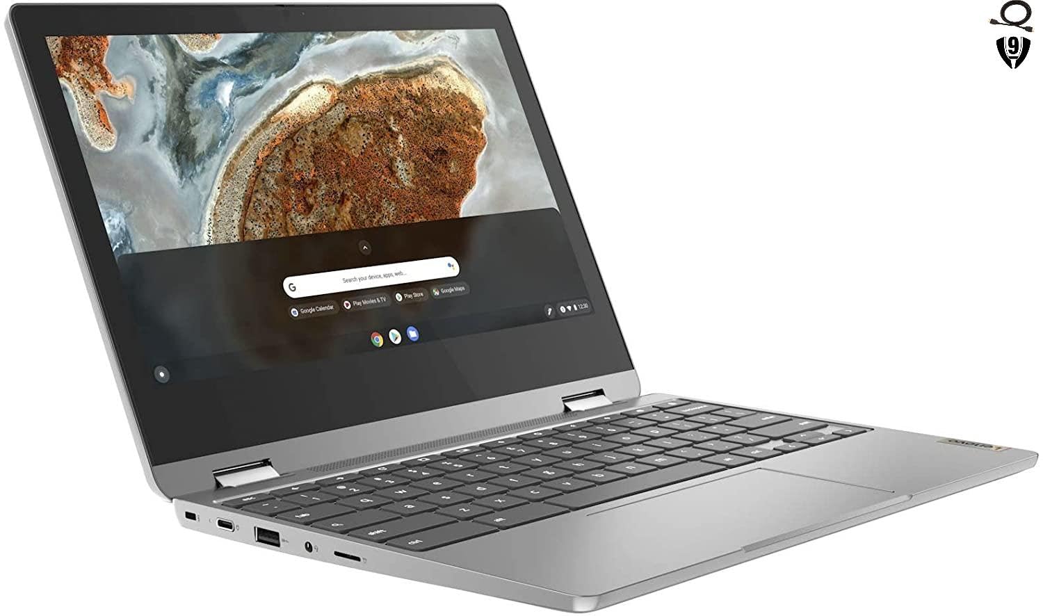 Lenovo Flex 3 2-in-1 11.6" HD Touchscreen Chromebook Laptop, Mediatek MT8183 Processor, 4GB RAM 32GB eMMC, Bluetooth, Wi-Fi, HD Audio, Chrome OS, Arctic Grey