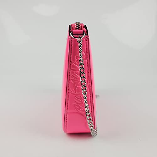 Christian Louboutin Loubila Pink Patent Leather Shoulder Bag
