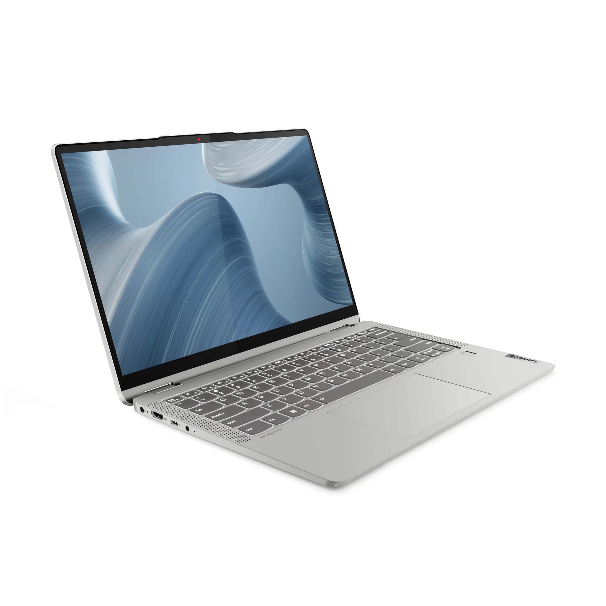 Lenovo Ideapad Flex 5i 14" LED Display 2-in-1 Touchscreen Laptop, Intel Core i7-1255U, 8GB RAM, 1TB M.2 SSD, Windows 11 Home, Bluetooth, Webcam, Cloud Grey + Accessories