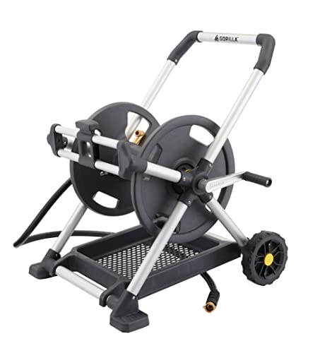 Gorilla 225’ Aluminum Zero-Rust Mobile Hose Reel