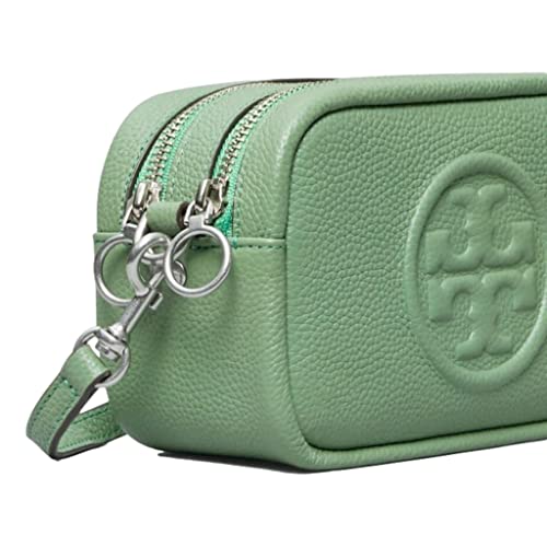 Tory Burch Perry Bombé Mini Bag, Patina/Rolled Nickel