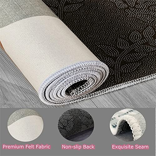 HONGXIU Sunflower Area Rug,3x5ft,Yellow Sunflower Rug, 3D High-Definition Printing Stereoscopic Rug, Suitable for Living Room Bedroom Kitchen Modern Home Decoration Non-Slip Washable