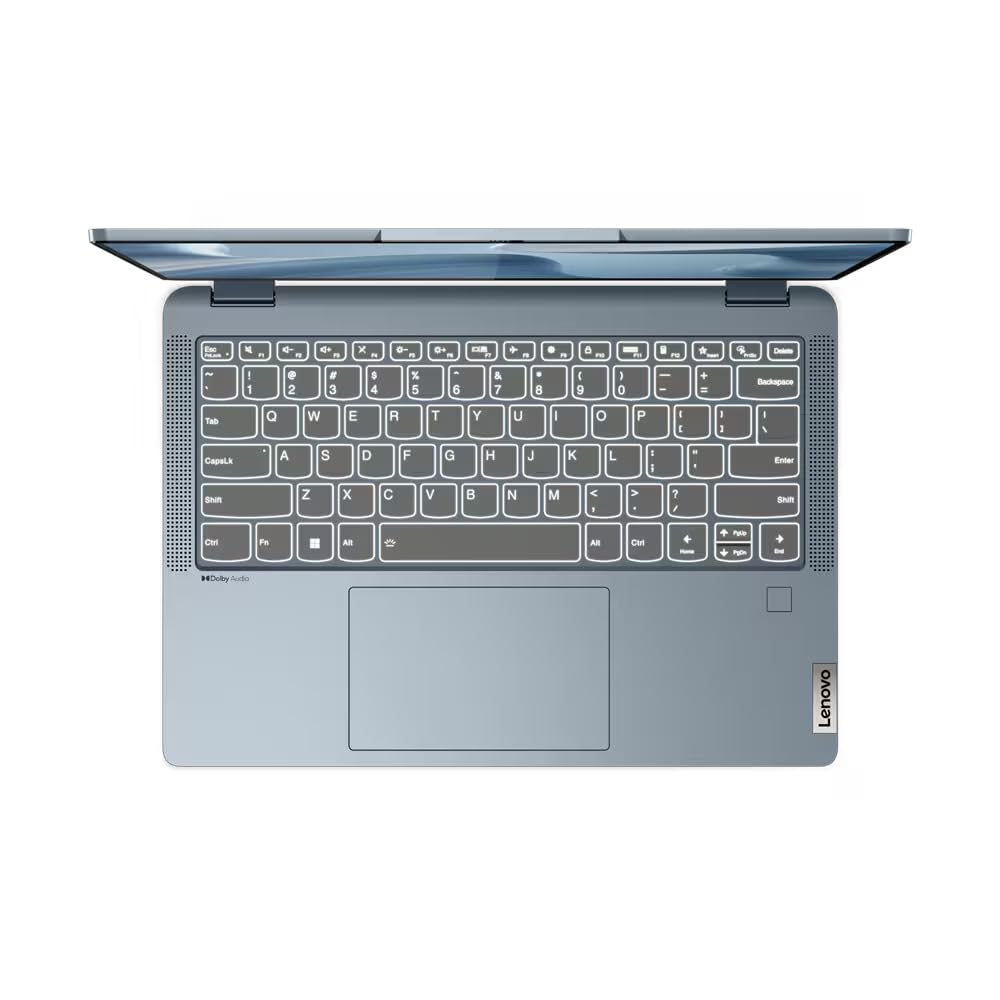 Lenovo Flex 7 14IRU8 | 14" 2.2K IPS Touch Laptop | Core i7-1355U | 16GB LPDDR4x RAM | 1TB NVMe M.2 SSD | Backlit Keyboard | Wi-Fi 6E | FHD Camera | Stone Blue | Windows 11 Home (Renewed)