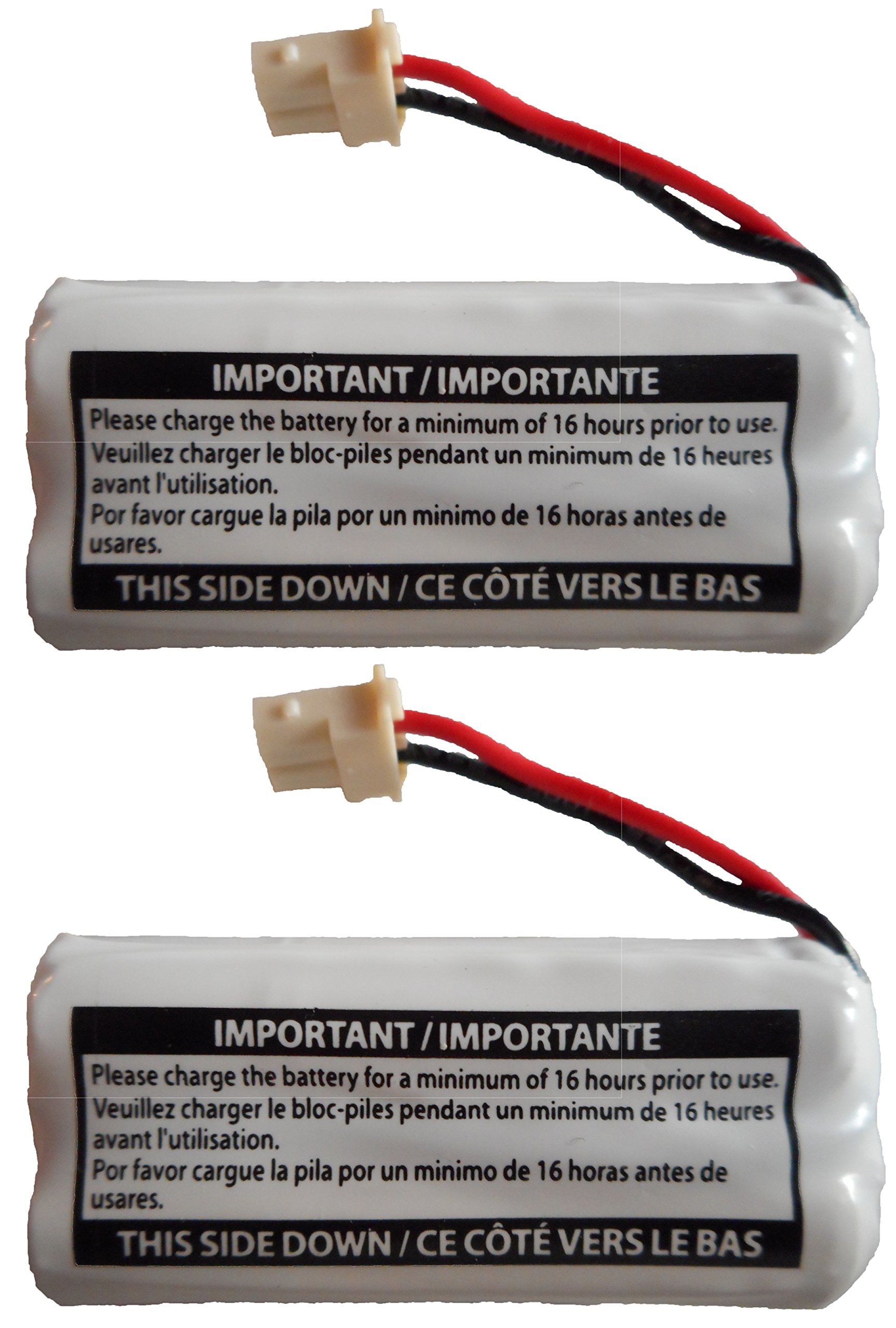Replacement Battery BT162342 / BT262342 for Vtech AT&T Cordless Telephones CS6114 CS6419 CS6719 EL52300 CL80111 (2-Pack)