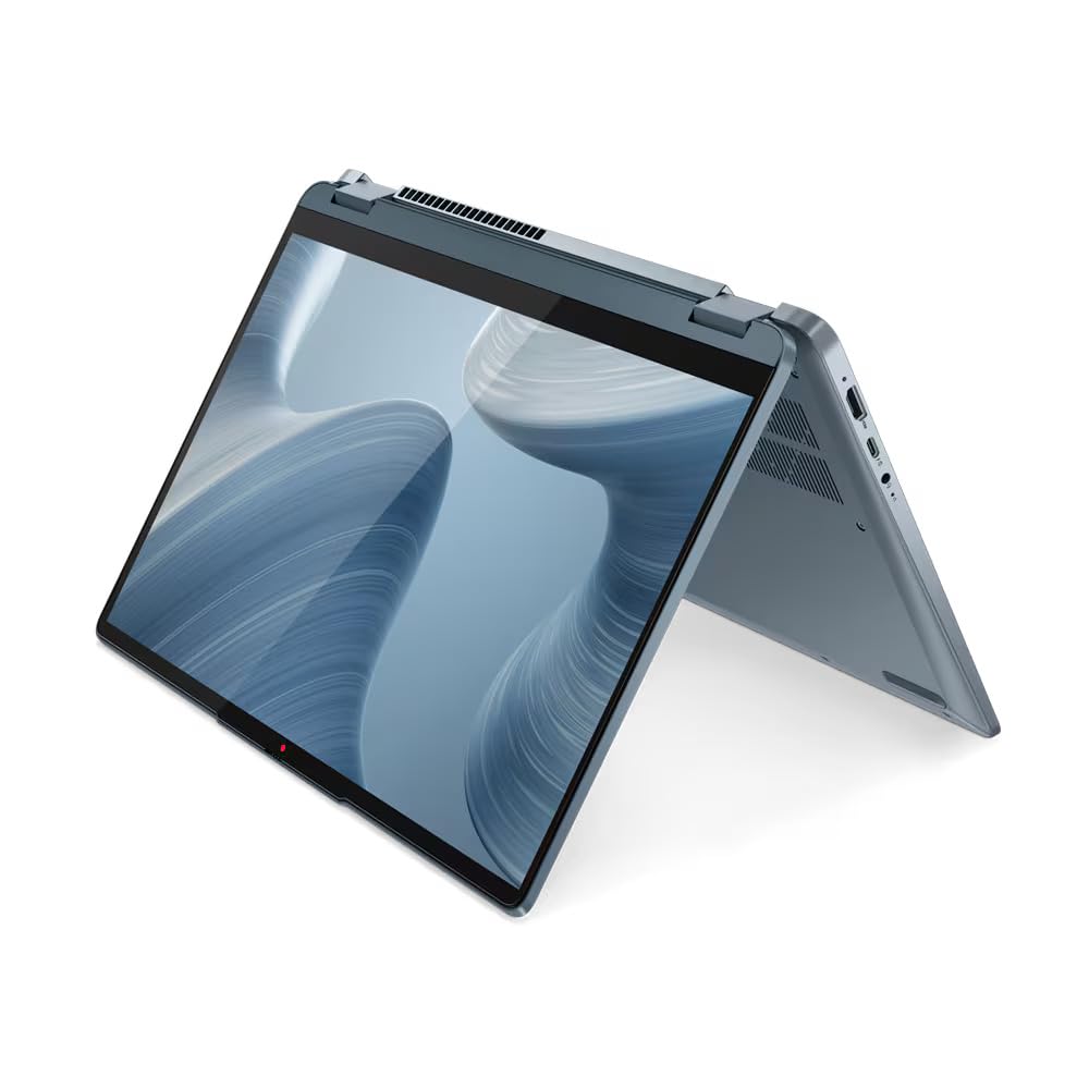 Lenovo Flex 7 14IRU8 | 14" 2.2K IPS Touch Laptop | Core i7-1355U | 16GB LPDDR4x RAM | 1TB NVMe M.2 SSD | Backlit Keyboard | Wi-Fi 6E | FHD Camera | Stone Blue | Windows 11 Home (Renewed)