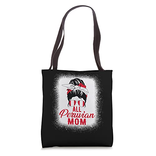 All Peruvian Mom Peru Flag For Mother Tote Bag