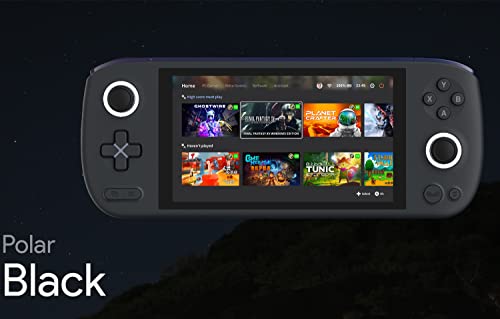 AYANEO Air Handheld PC Game Console,5.5 Inches OLED Touch Screen Video Game Console, Win 11 OS ,CPU AMD R5- 5560U ,7350 mAh Battery, 16GB/512GB (Black)