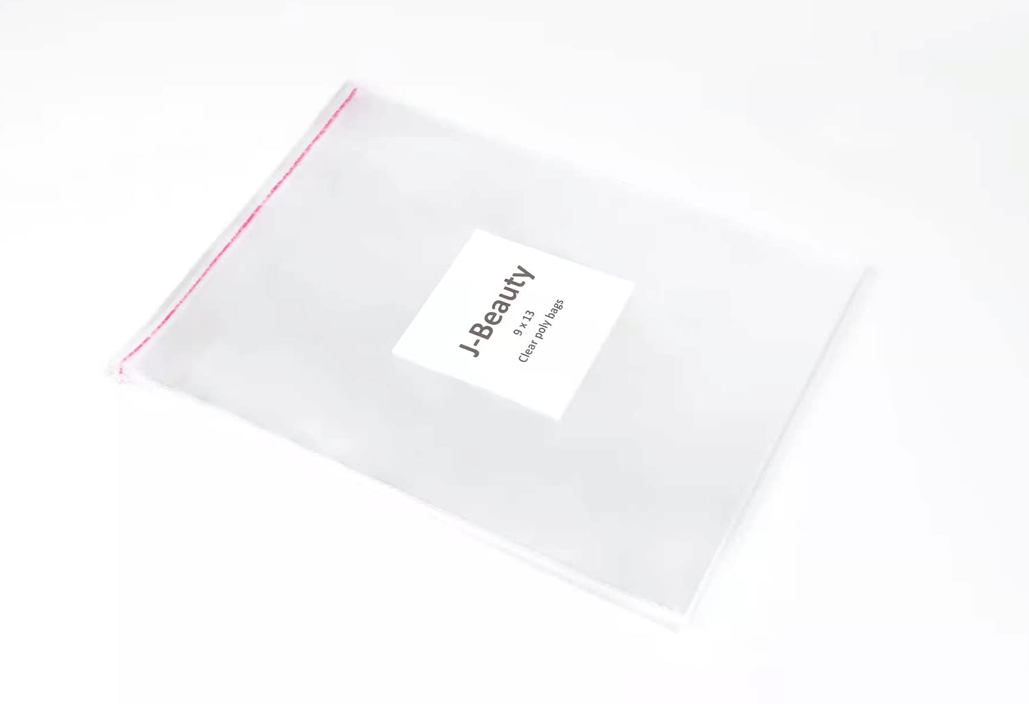 9 x 13 Inch Clear Apparel Bags Self Seal Flap for T-shirt,Clothes,Party Wedding Gift Bags (100 Pcs)