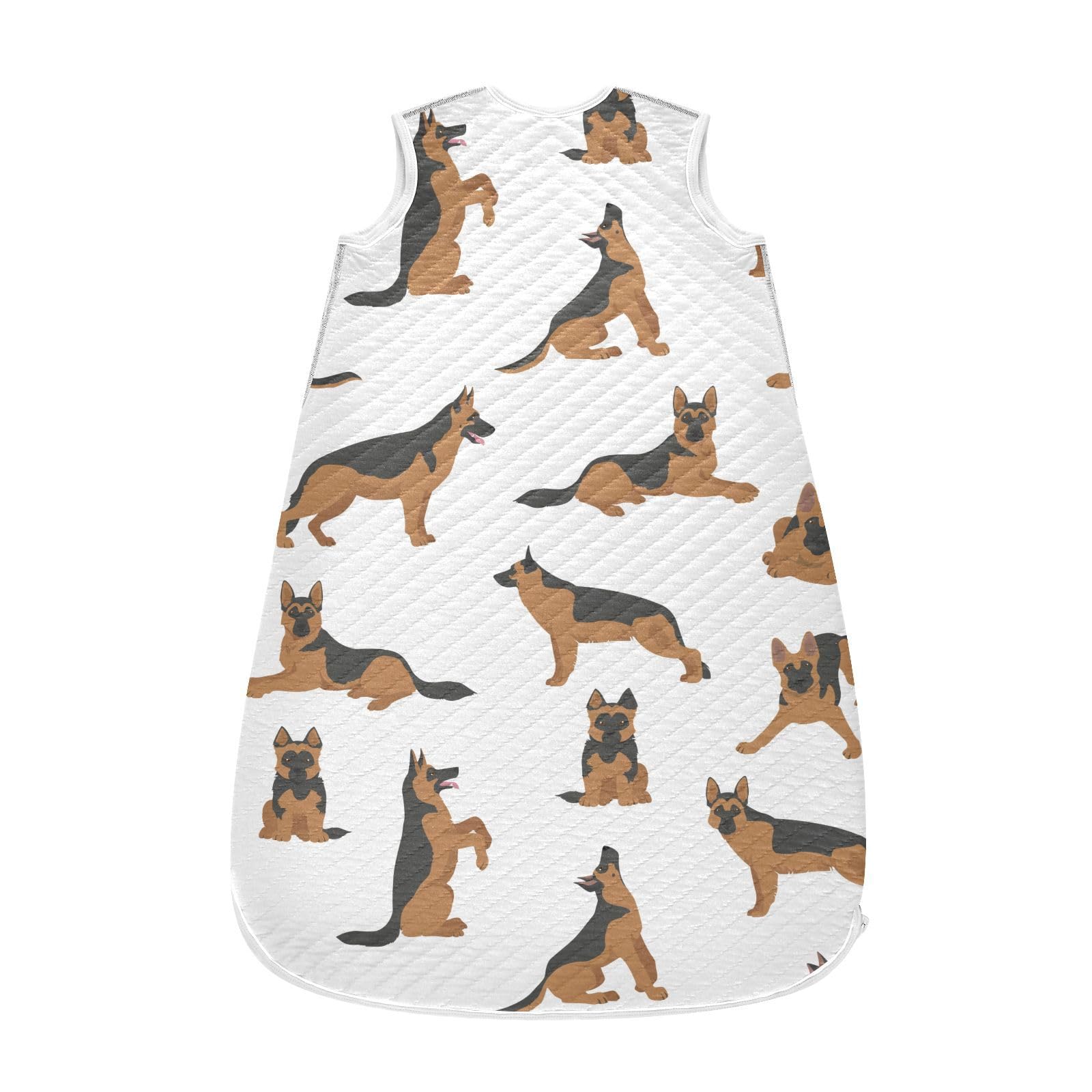 German Shepherd Dogs Baby Sleeping Bag,Baby Wearable Blanket,Toddler Sleep Sack,Sleep Suit for Infant Newborn Babies 0-6 Months