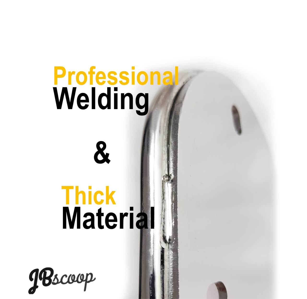 JBscoop Garden Hose Holder Stainless Steel Small Wall Mount Garden Hose Hook, Ideal for Water, Air, Hydraulic Hose, Ropes, Extension Cords Heavy Duty & Rust Proof