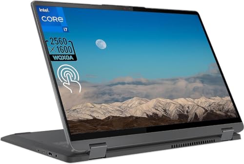 Lenovo 2023 Newest IdeaPad Flex 5 2-in-1 Laptop, 16" 2.5K Touchscreen, Intel Core i7-1255U (10 cores), 16GB RAM, 512GB SSD SSD, Intel Iris Xe Graphics, Wi-Fi 6, Backlit Keyboard, Windows 11 Home