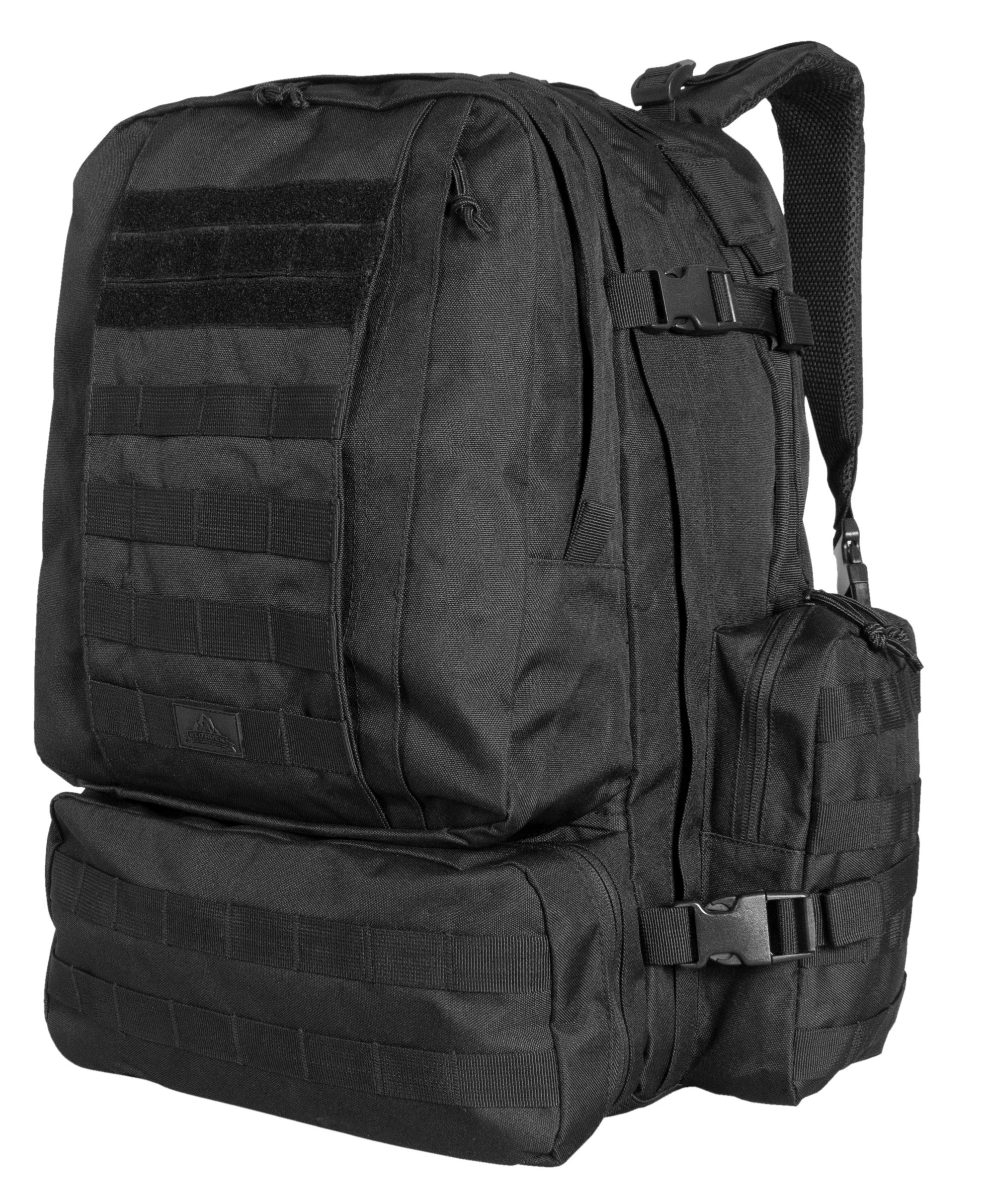 Red Rock Outdoor Gear Diplomat Pack (X-Large, Black)