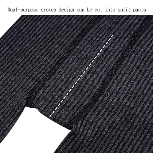 Looching 4 Pack Baby Toddler Kids Girls Footless Tights Cotton Leggings Cable Ribbed Knit Ruffle Stocking Pant with Bow(12-24 Months)