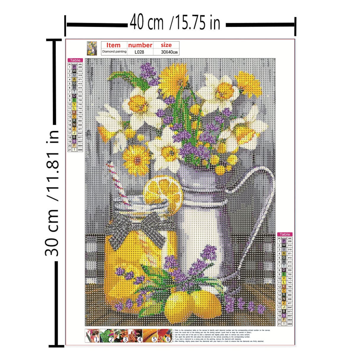 9 Pack Diamond Painting,DIY 5D Diamond Painting Kits for Adults and Kids,Diamond Painting Accessories, Diamond Art Kits for Adults Full,12x16 inch