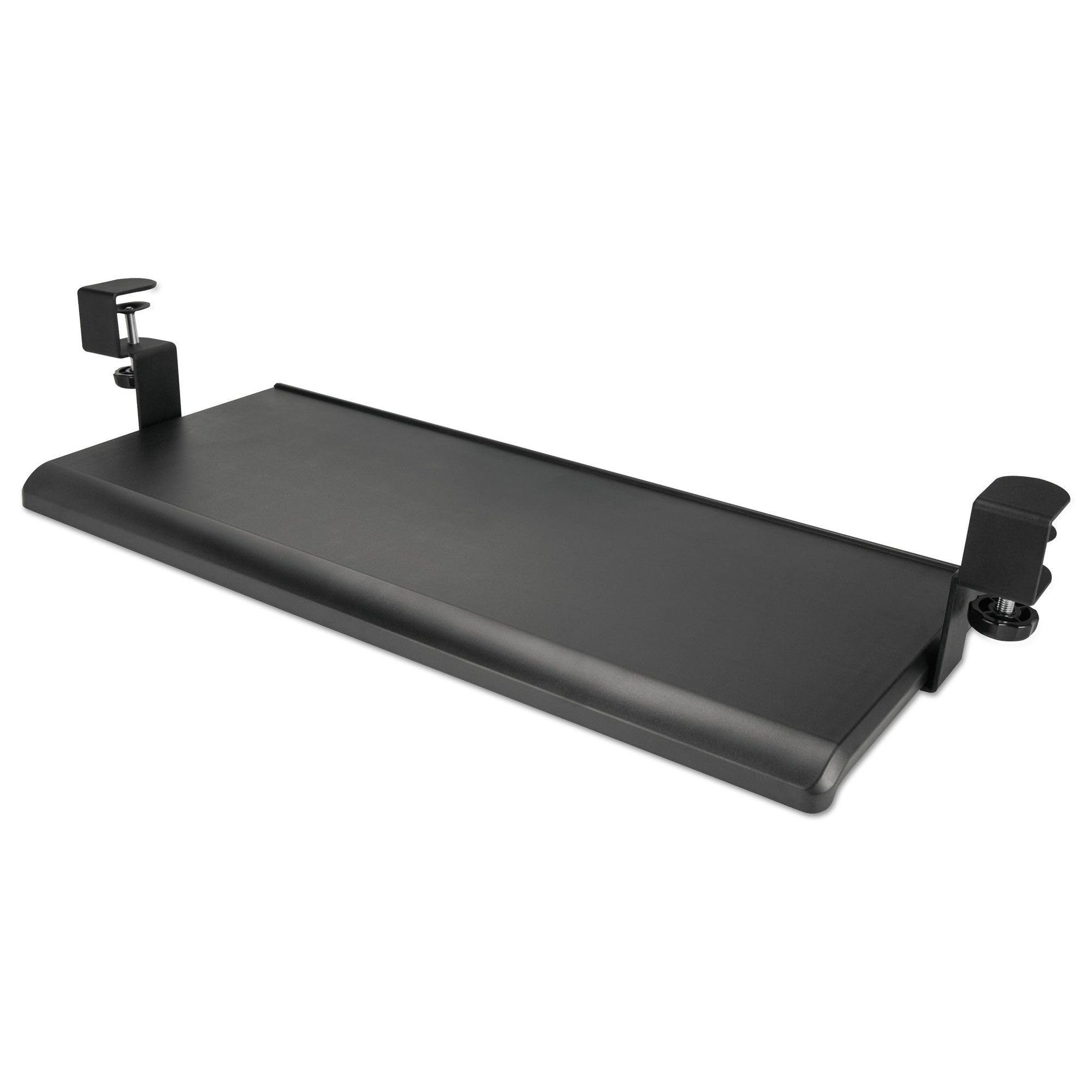 Alera ALEKBT1B 30.7 in. x 13 in. AdaptivErgo Clamp-On Keyboard Tray - Black