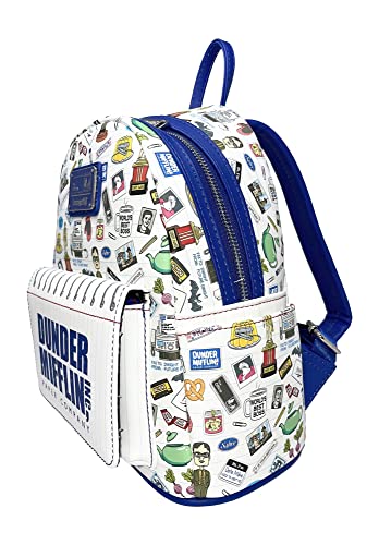 Loungefly The Office Television Show Dunder Mifflin Womens Double Strap Shoulder Bag Purse