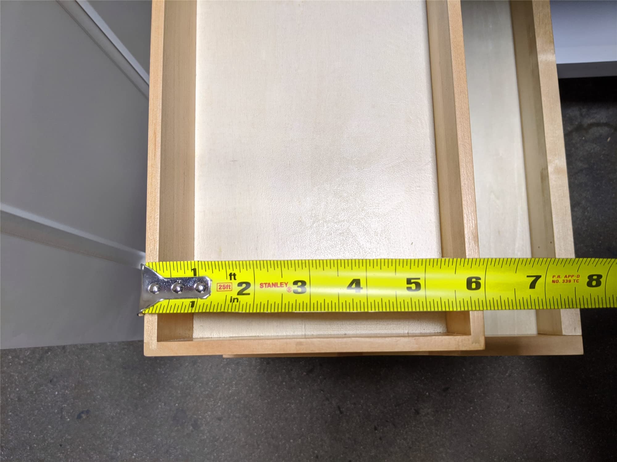 2 Tier Pull Out Organizer Shelf Sliding Drawer Storage for Kitchen Bathroom Storage Cabinet Under Sink Slide Out Shelf Organizing Storage Pull-Out Cabinet Organizer Roll Out Drawer (12'' Width)
