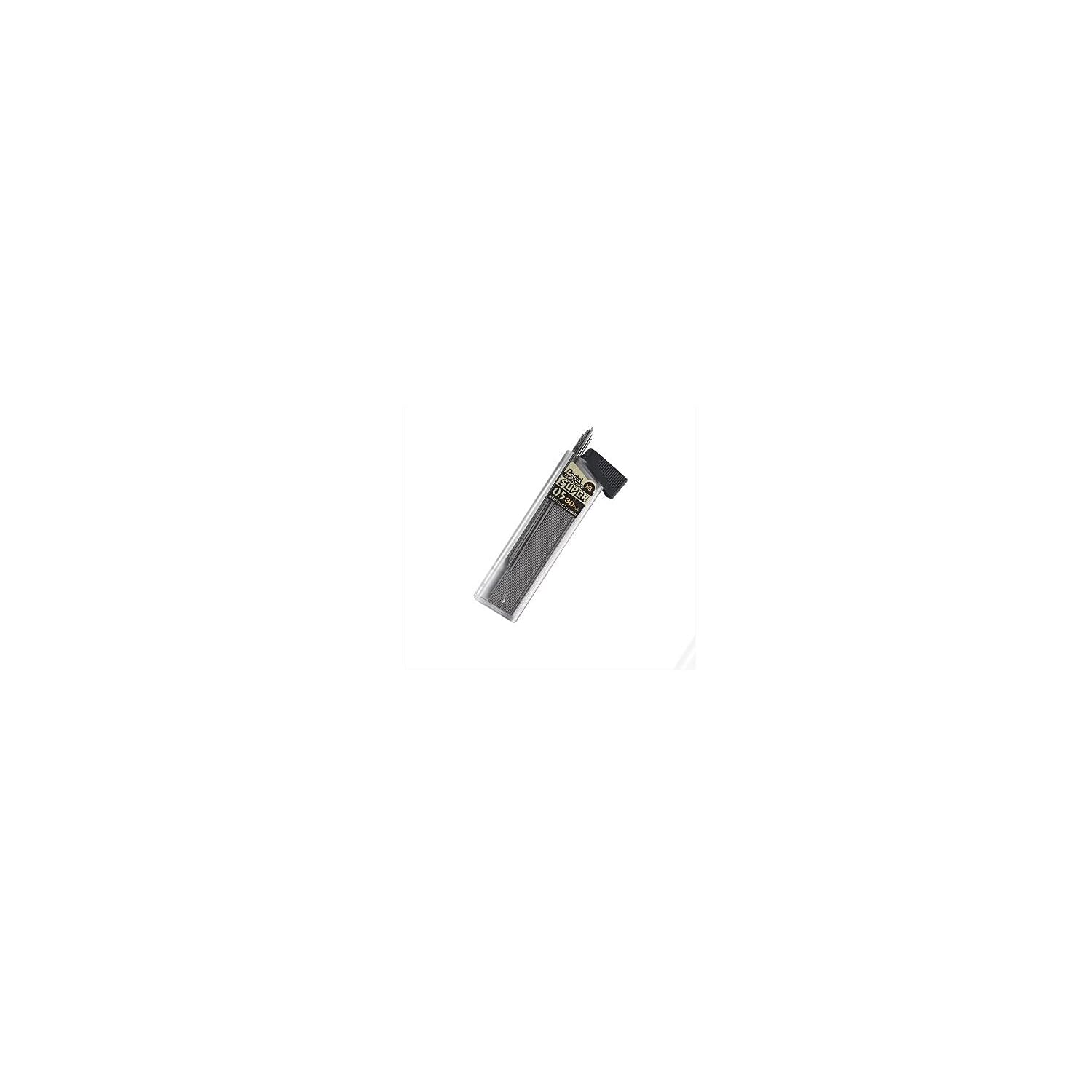 Pentel® Super Hi-Polymer® Leads, 0.5 mm, HB, 30 Leads Per Tube, Pack Of 3 Tubes
